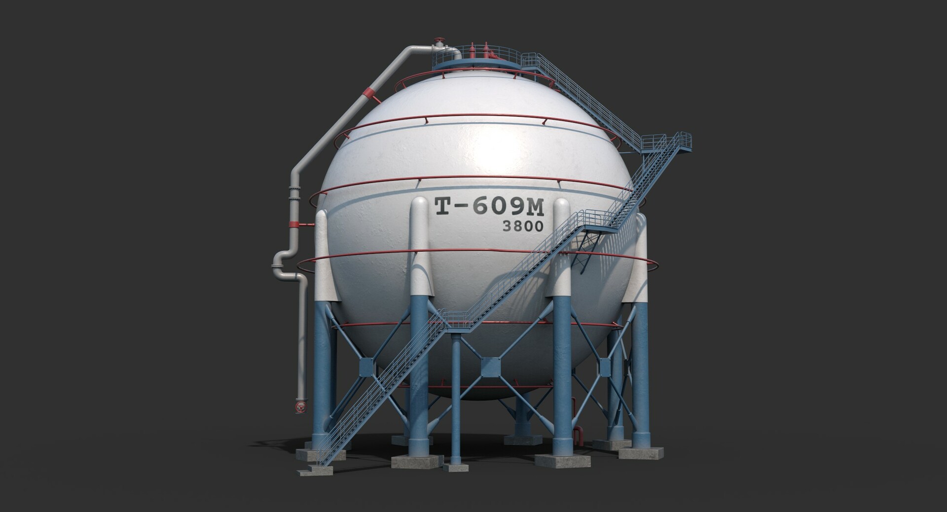 Mechanic 3D - Spherical Storage Tank