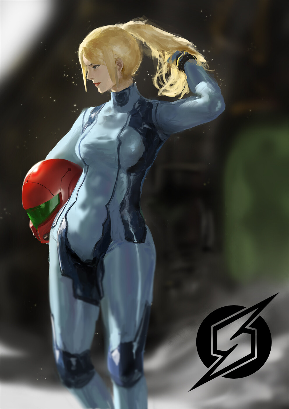 ArtStation - Zero Suit Samus