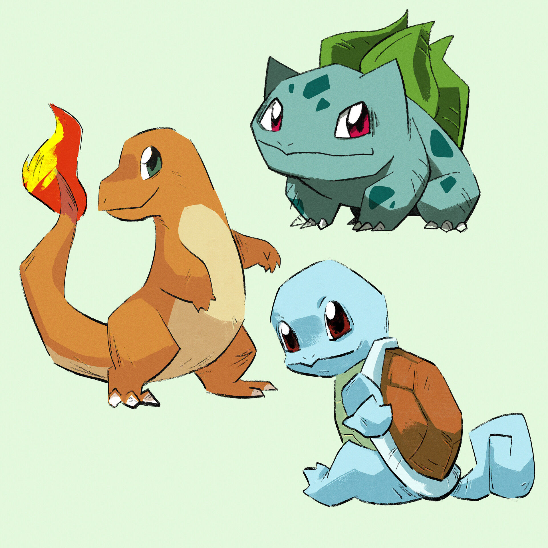 ArtStation - Pokemon Study #1