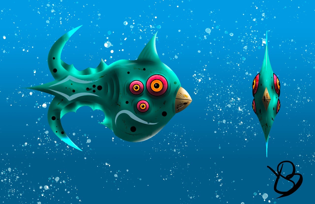ArtStation - Alien Fish