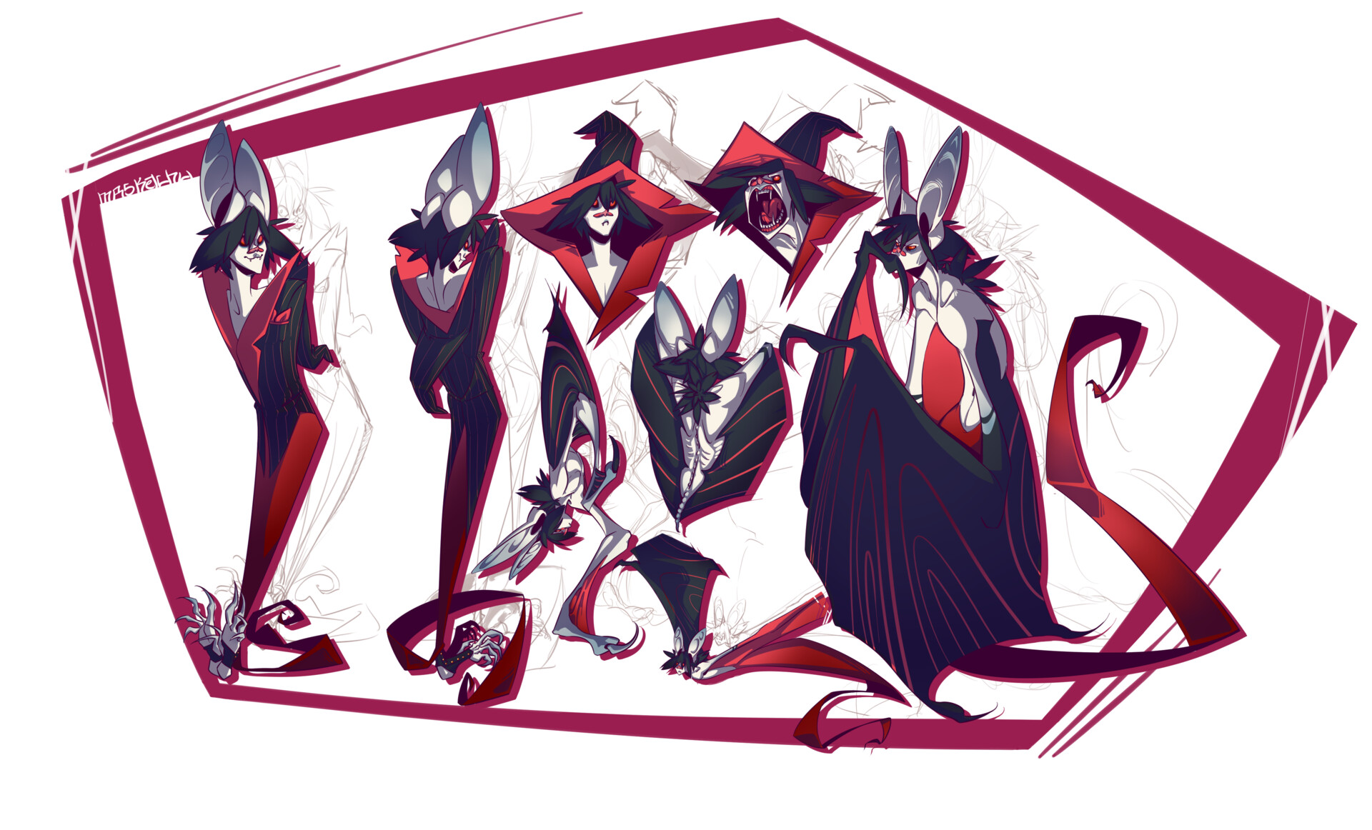 ArtStation - Character Design Sheet - Vlap