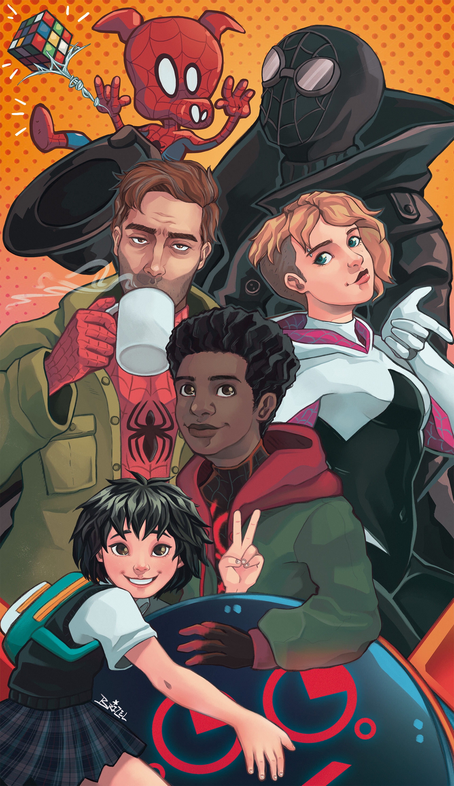 ArtStation - Into the Spider-Verse.