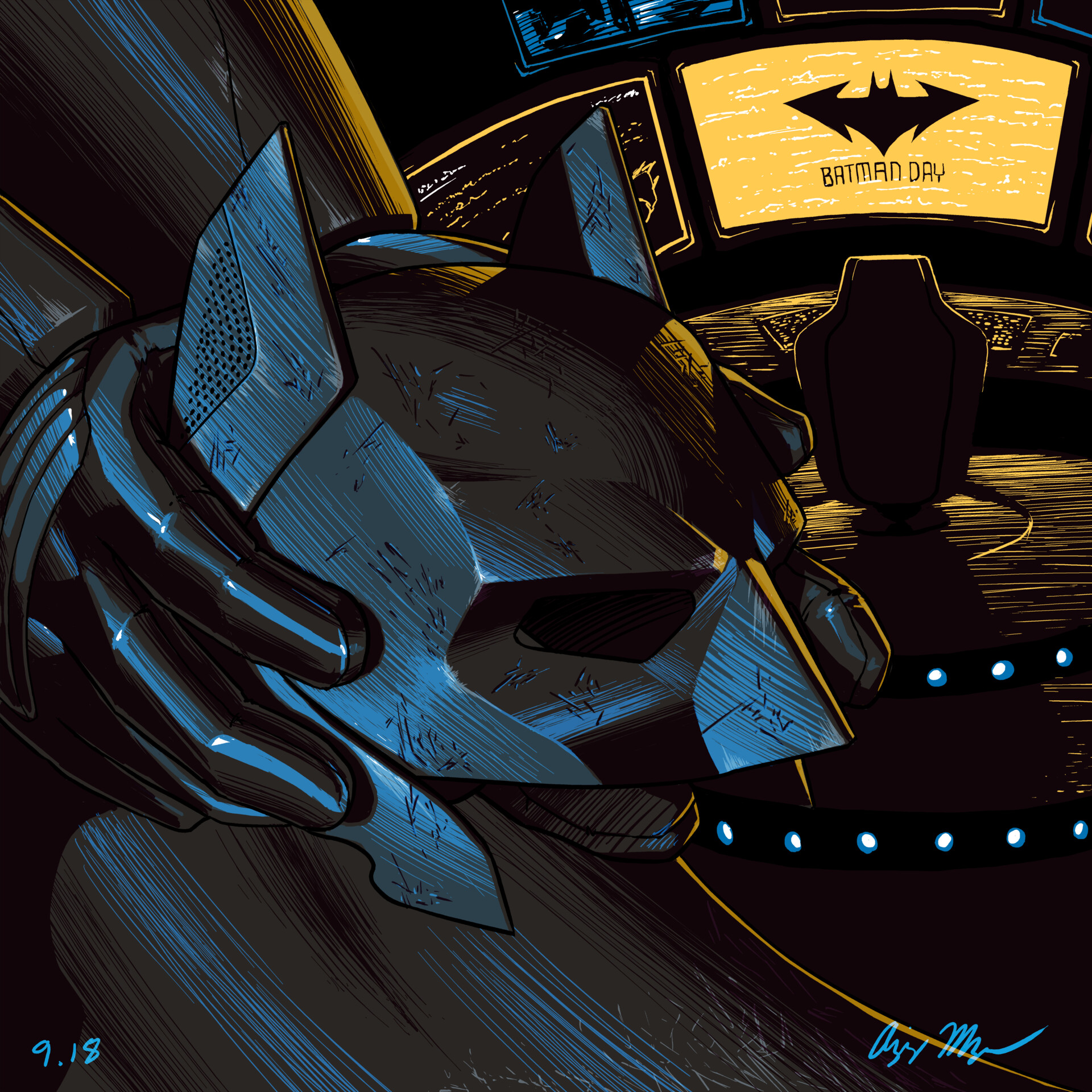 ArtStation - Batman Day