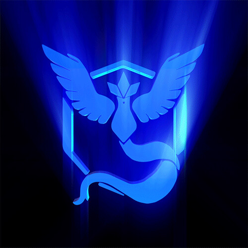 ArtStation - Pokemon GO Team Logos - 3D