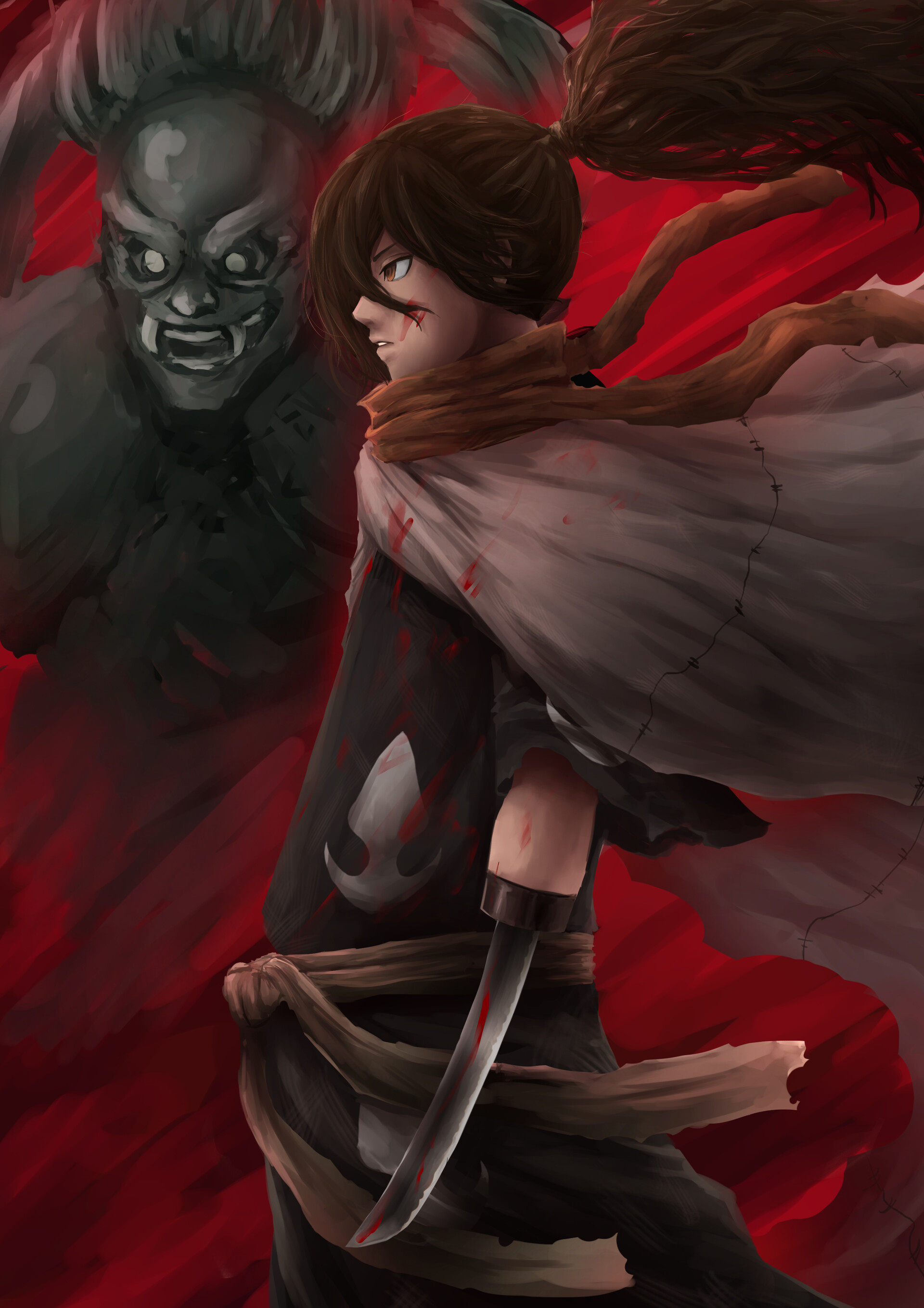 ArtStation - 【Fan Art】Hyakkimaru