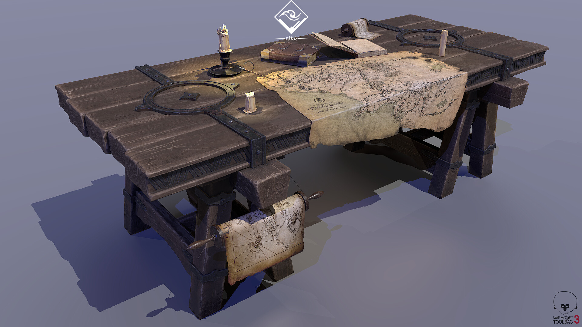 ArtStation - 桌子 Desk