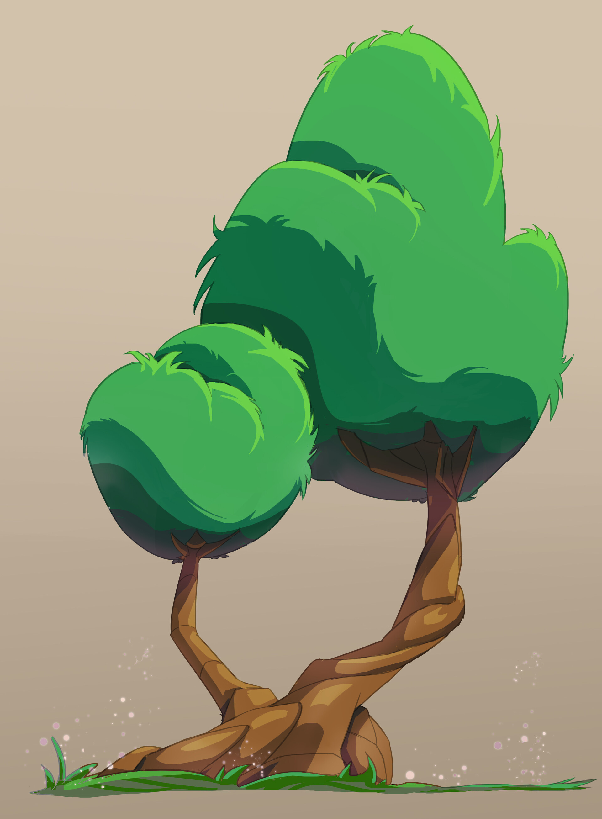 ArtStation - Tree 2D