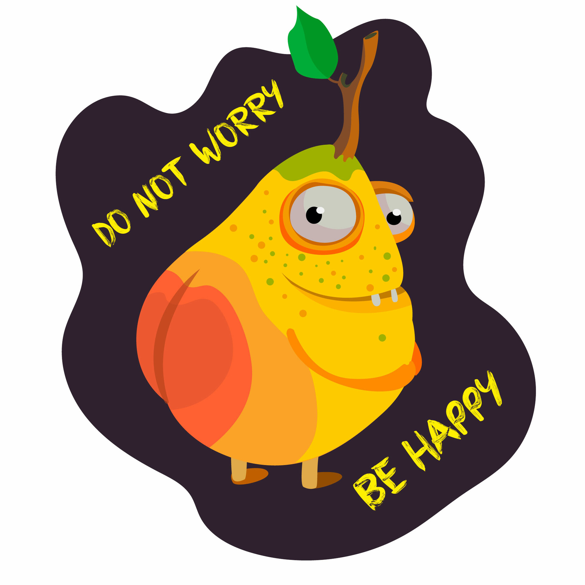 ArtStation - pear vector cartoon character