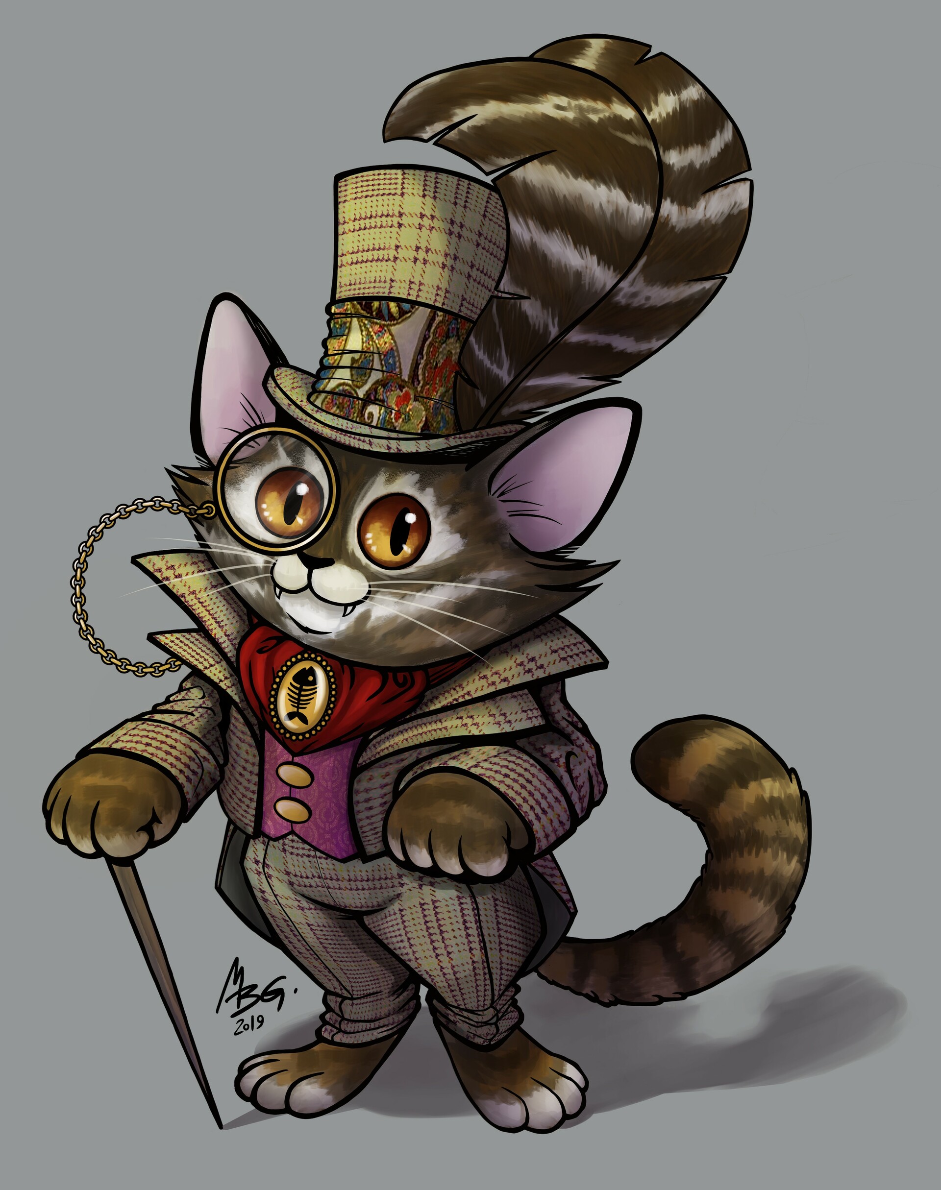 ArtStation - Don Felino, character development