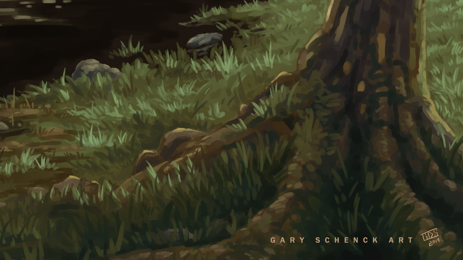 Gary Schenck - Mountain Stream