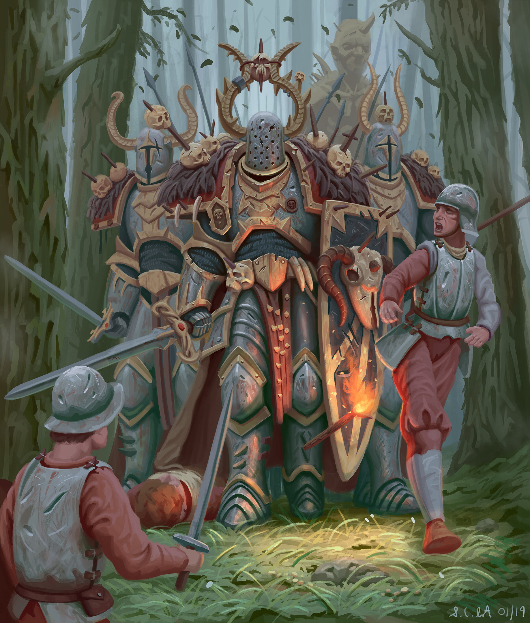 ArtStation - Chaos comes for all..