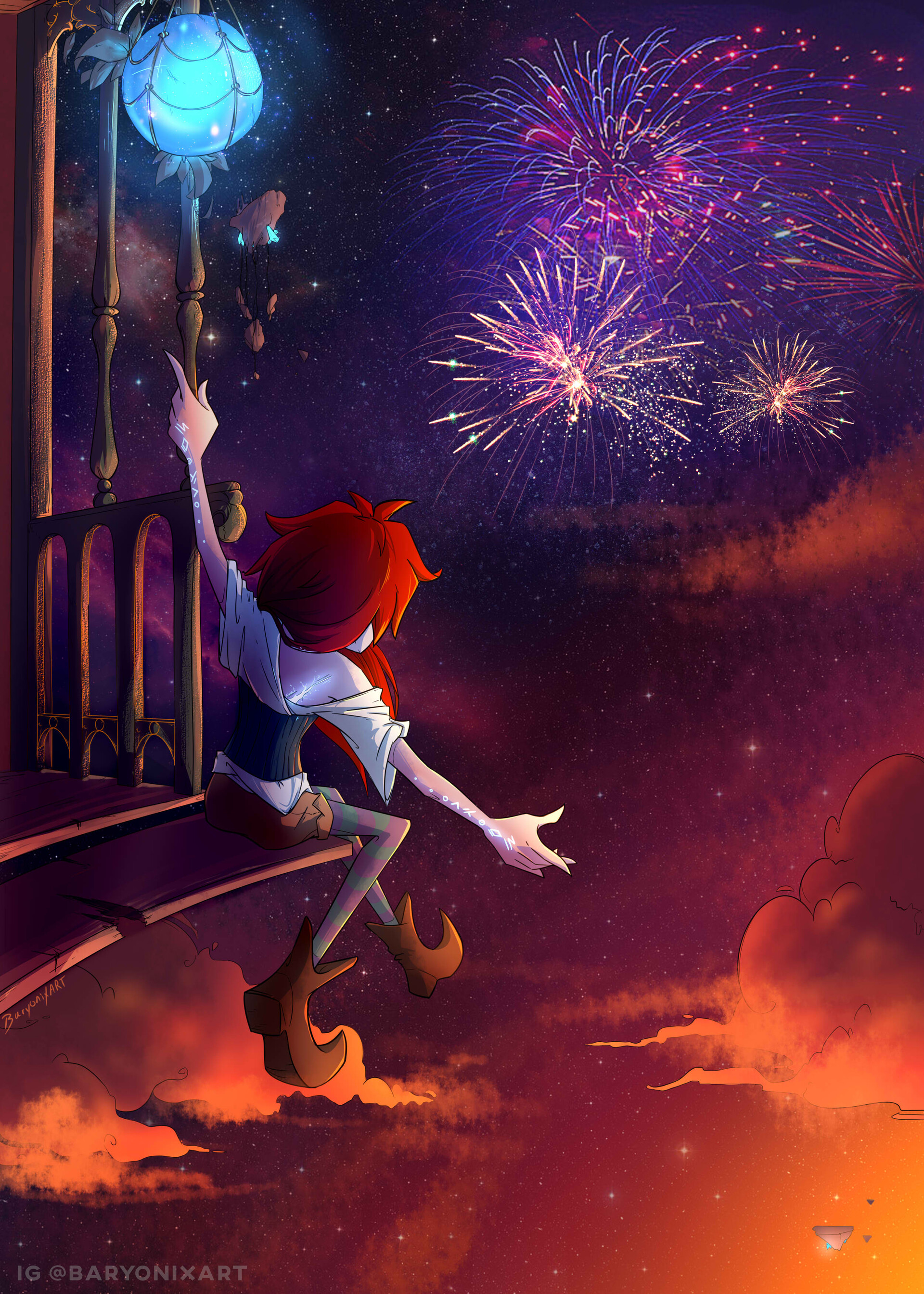 ArtStation - Fireworks