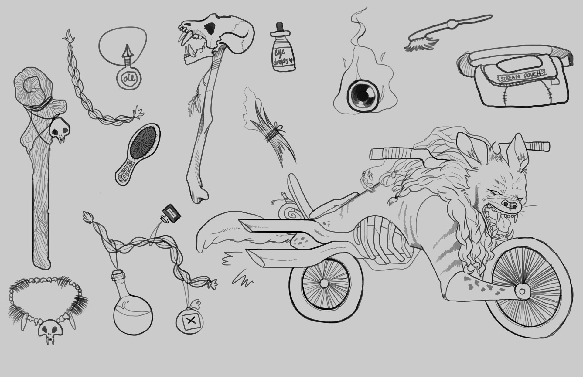 Maria Barba - Character Prop Development