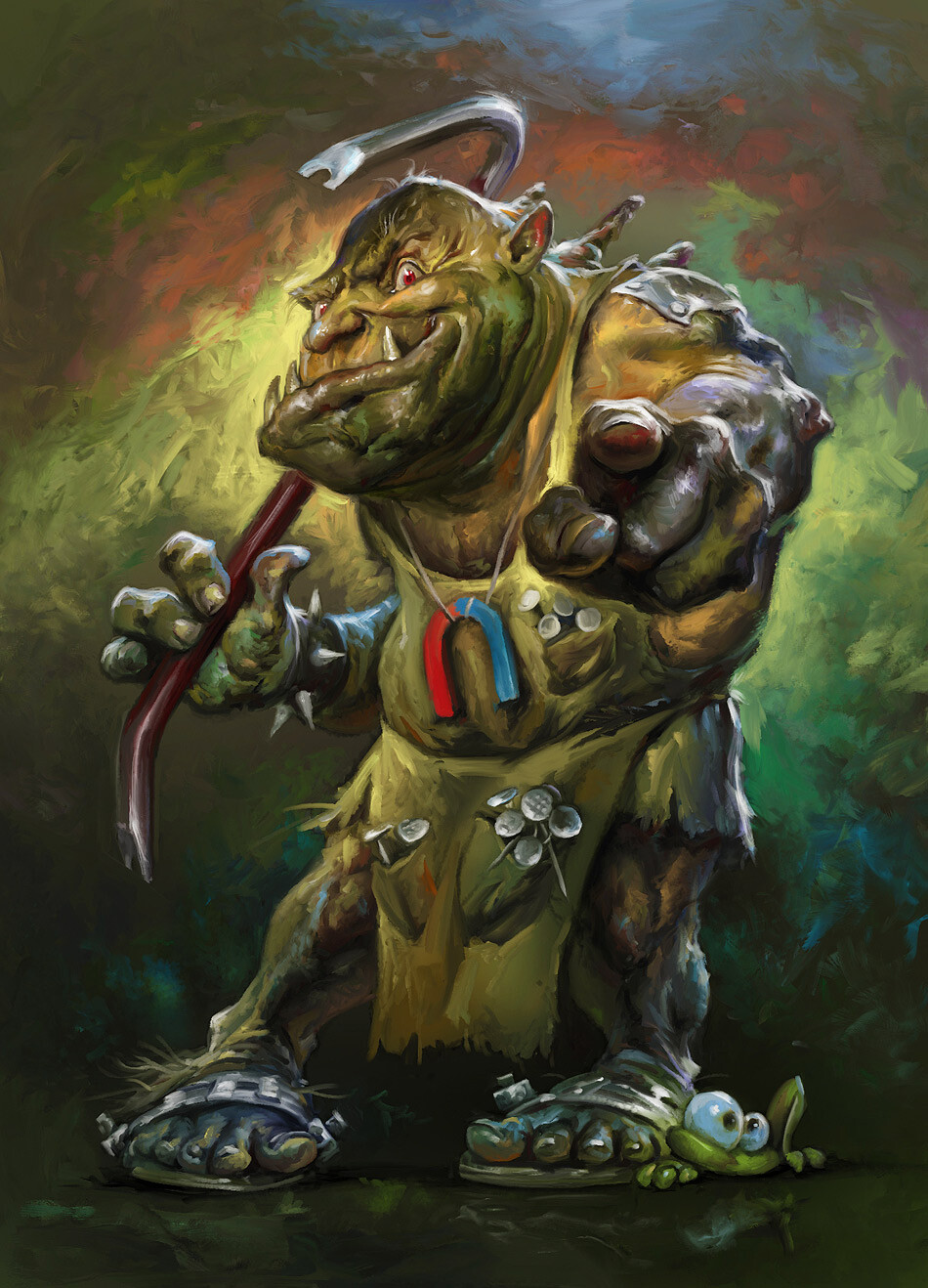 ArtStation - Magic Forest character and title design