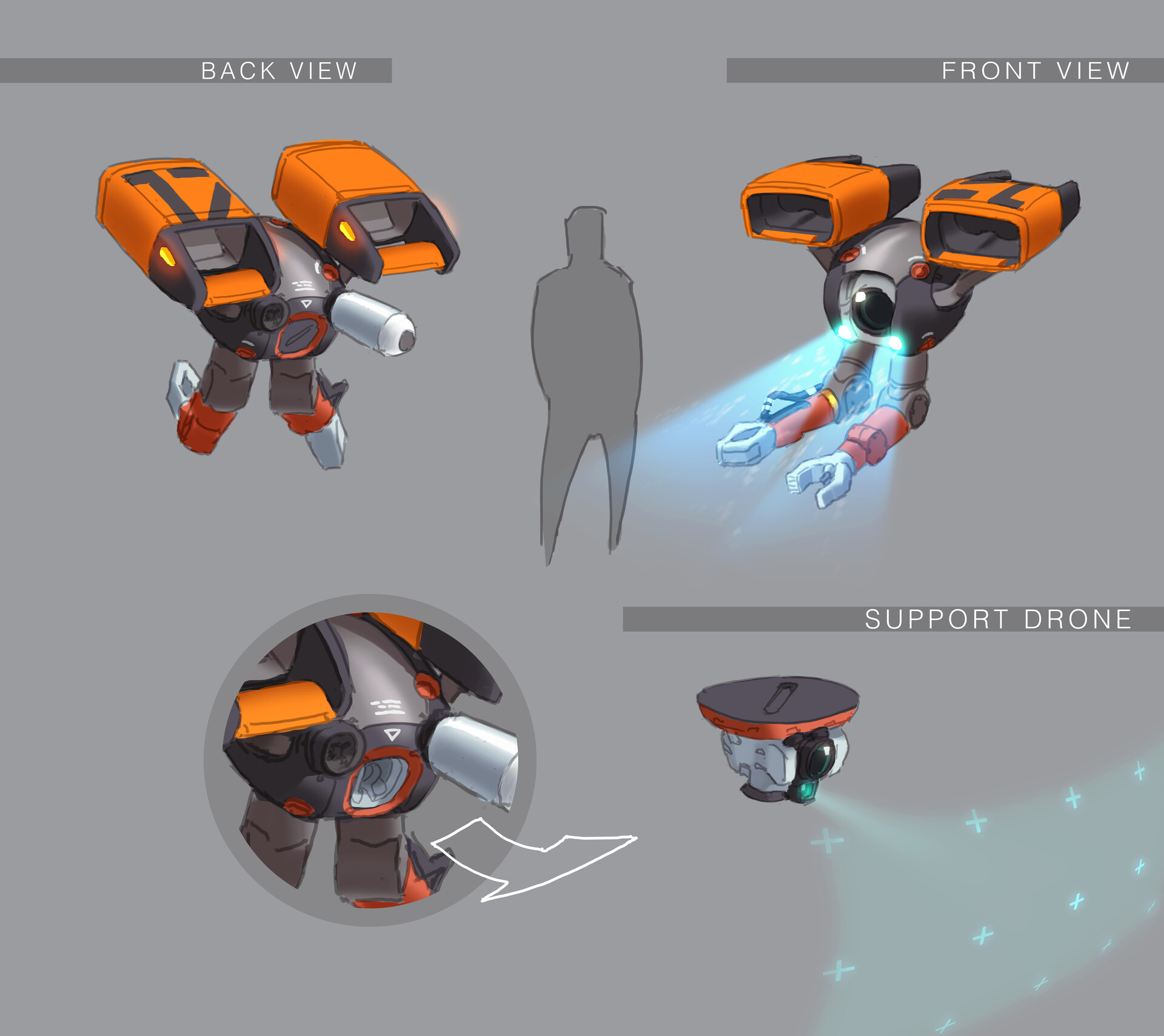 ArtStation - Beneath the Waves - Underwater drone