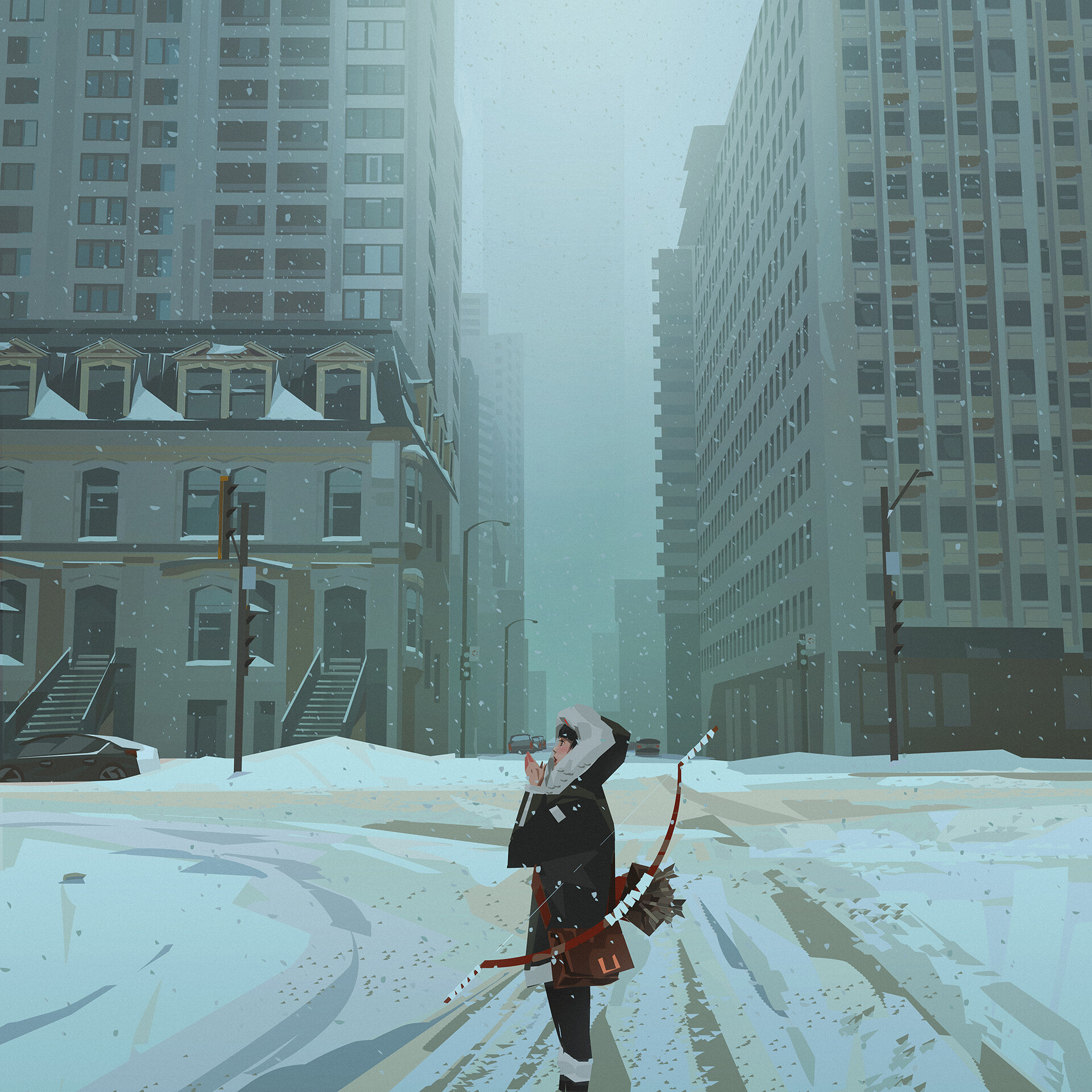 lost in the city [Yun Ling] : r/ImaginarySliceOfLife