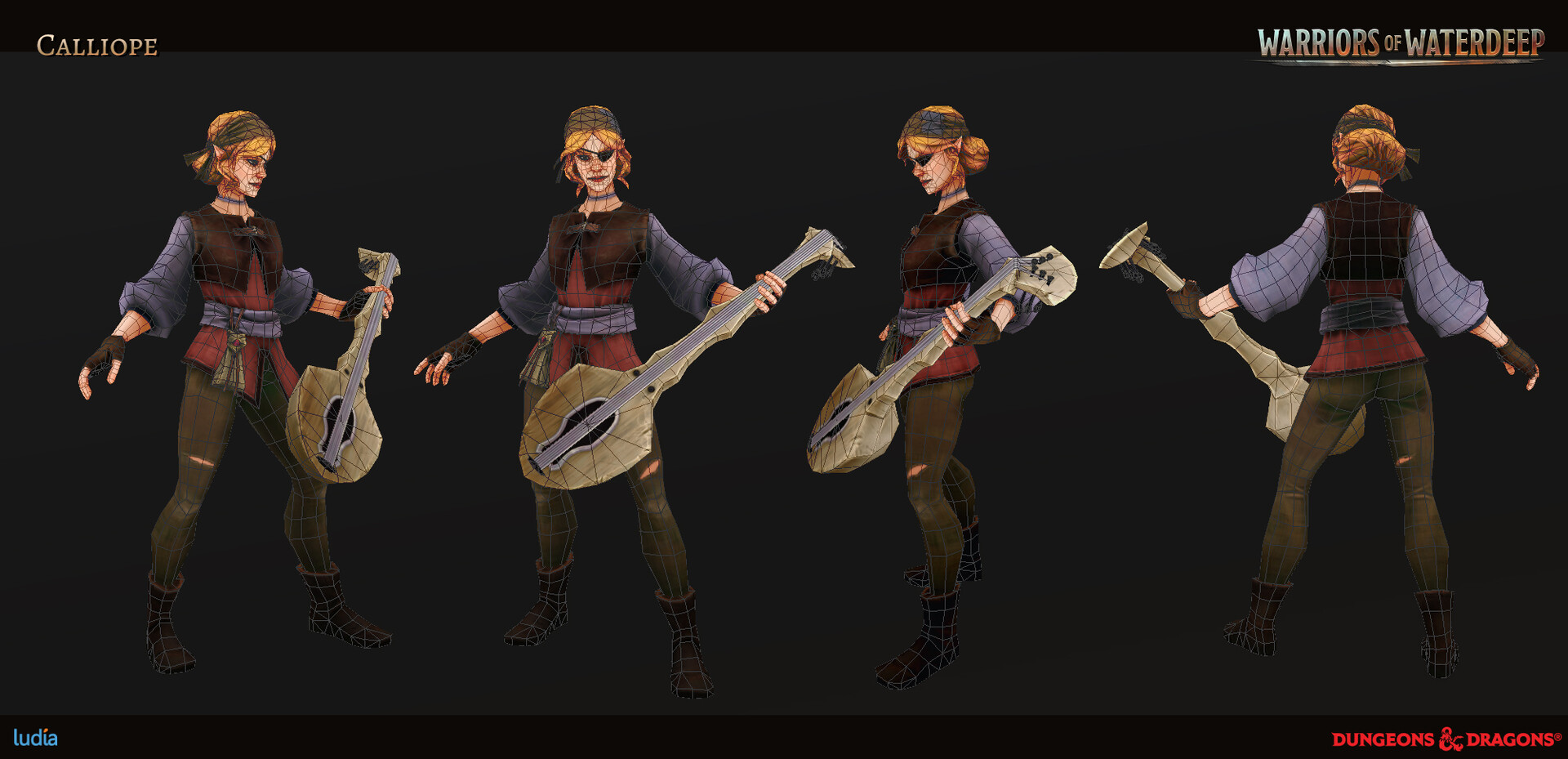 Gwen Houzelot - D&D: Warriors of Waterdeep - Calliope