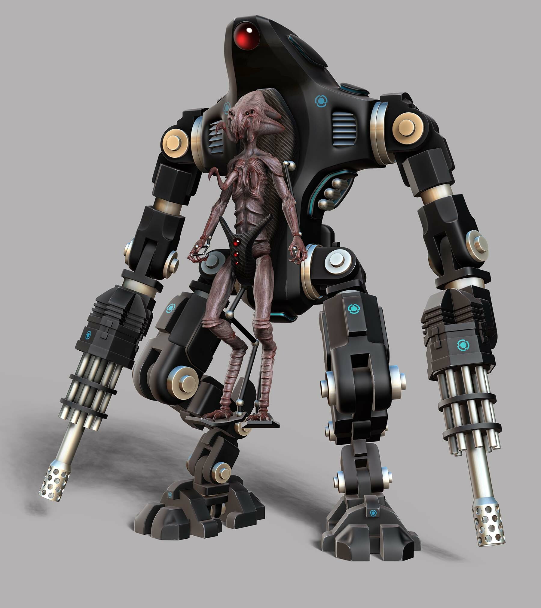 ArtStation - Biomech and Alien Project