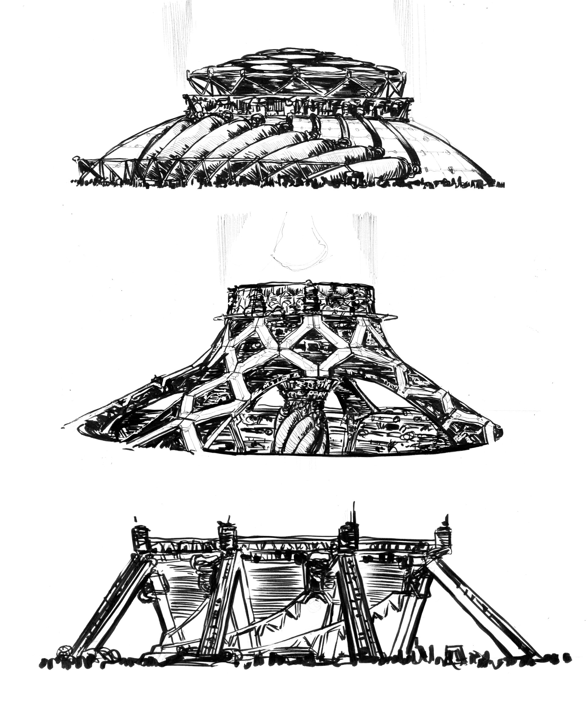 Utopie Selective - WANDERING EARTH - EARTH ENGINE DESIGNS
