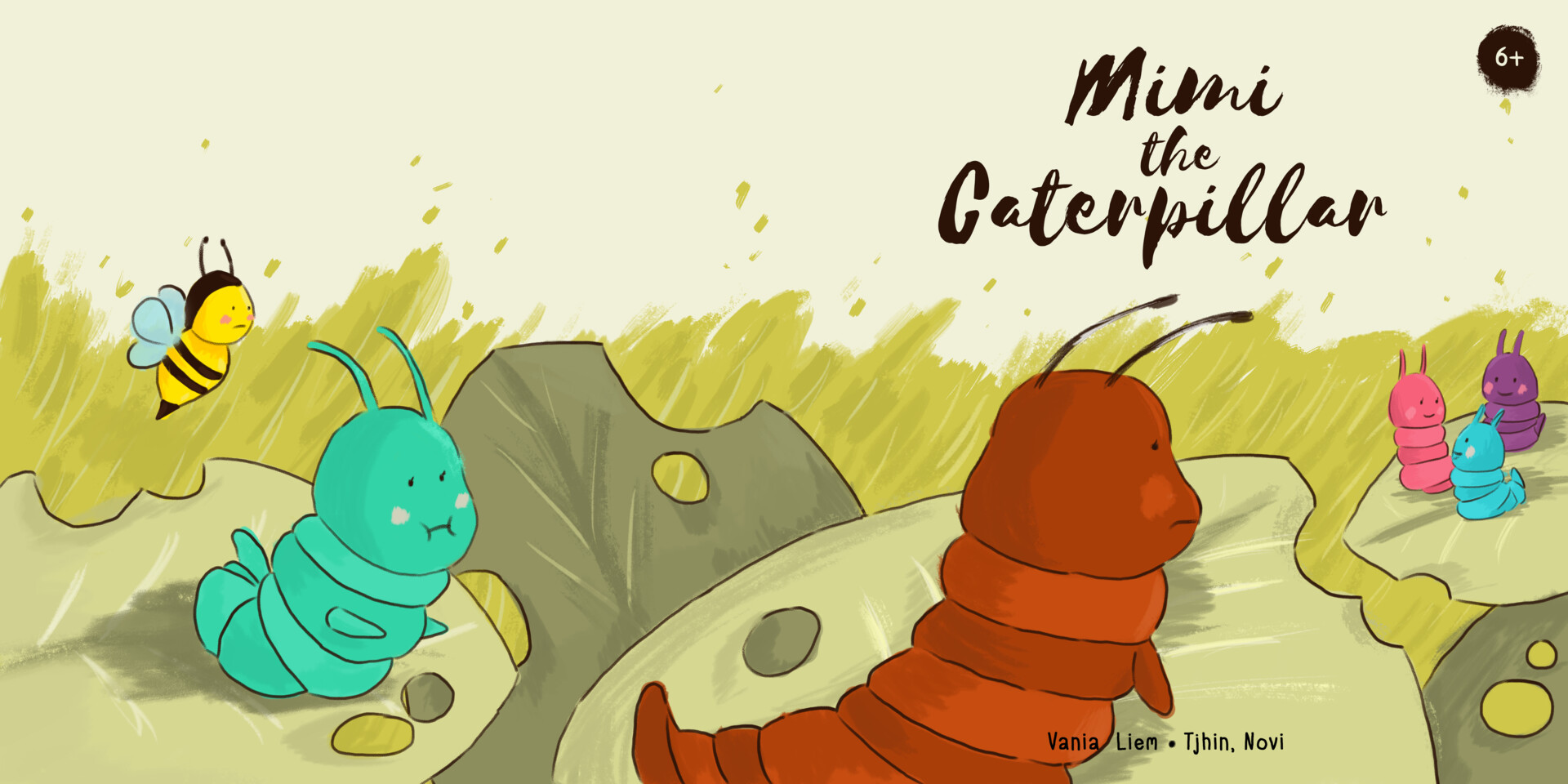 ArtStation - Mimi the Caterpillar