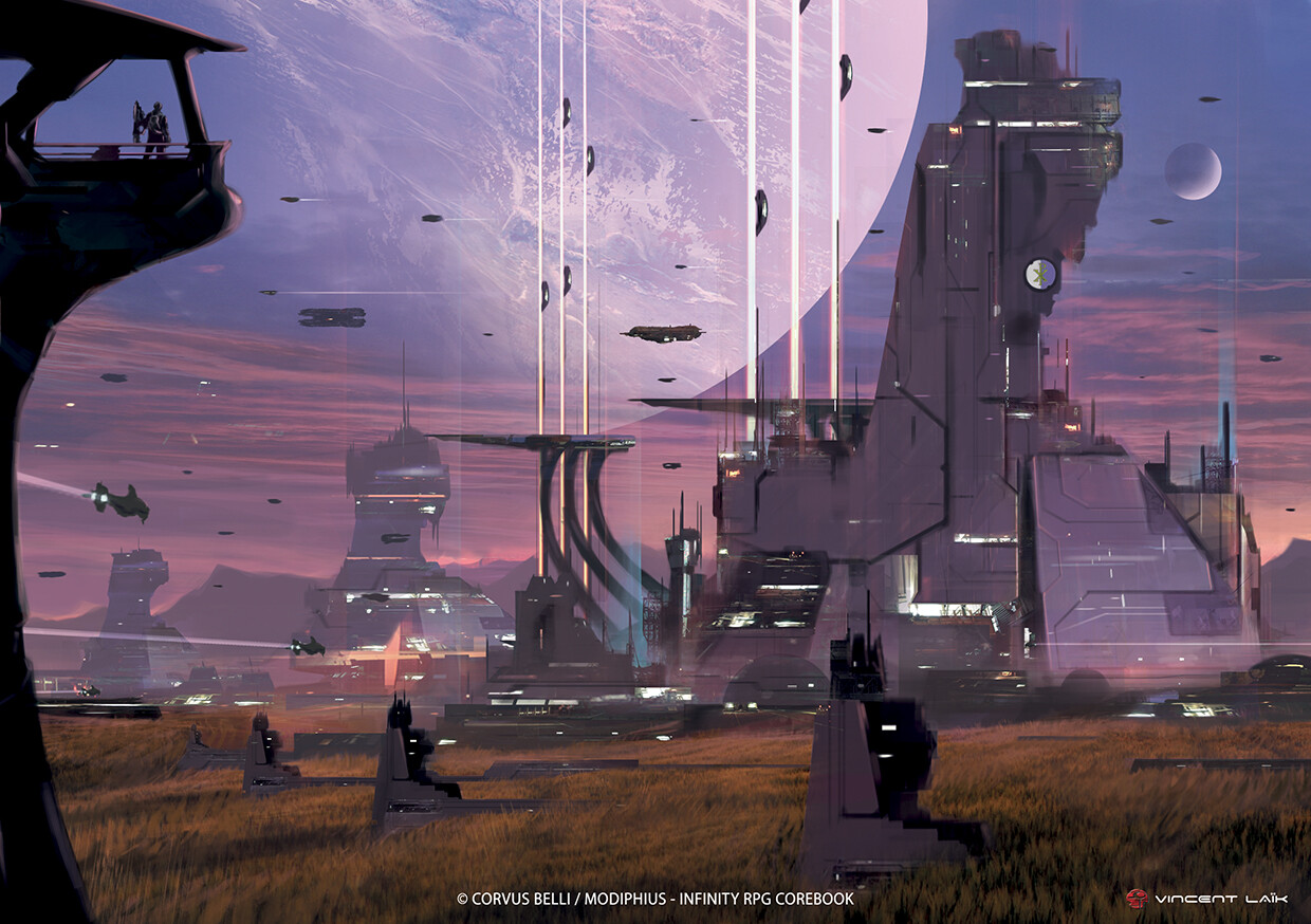 ArtStation - Illustration done for Corvus Belli/Modiphiüs Infinity Role ...