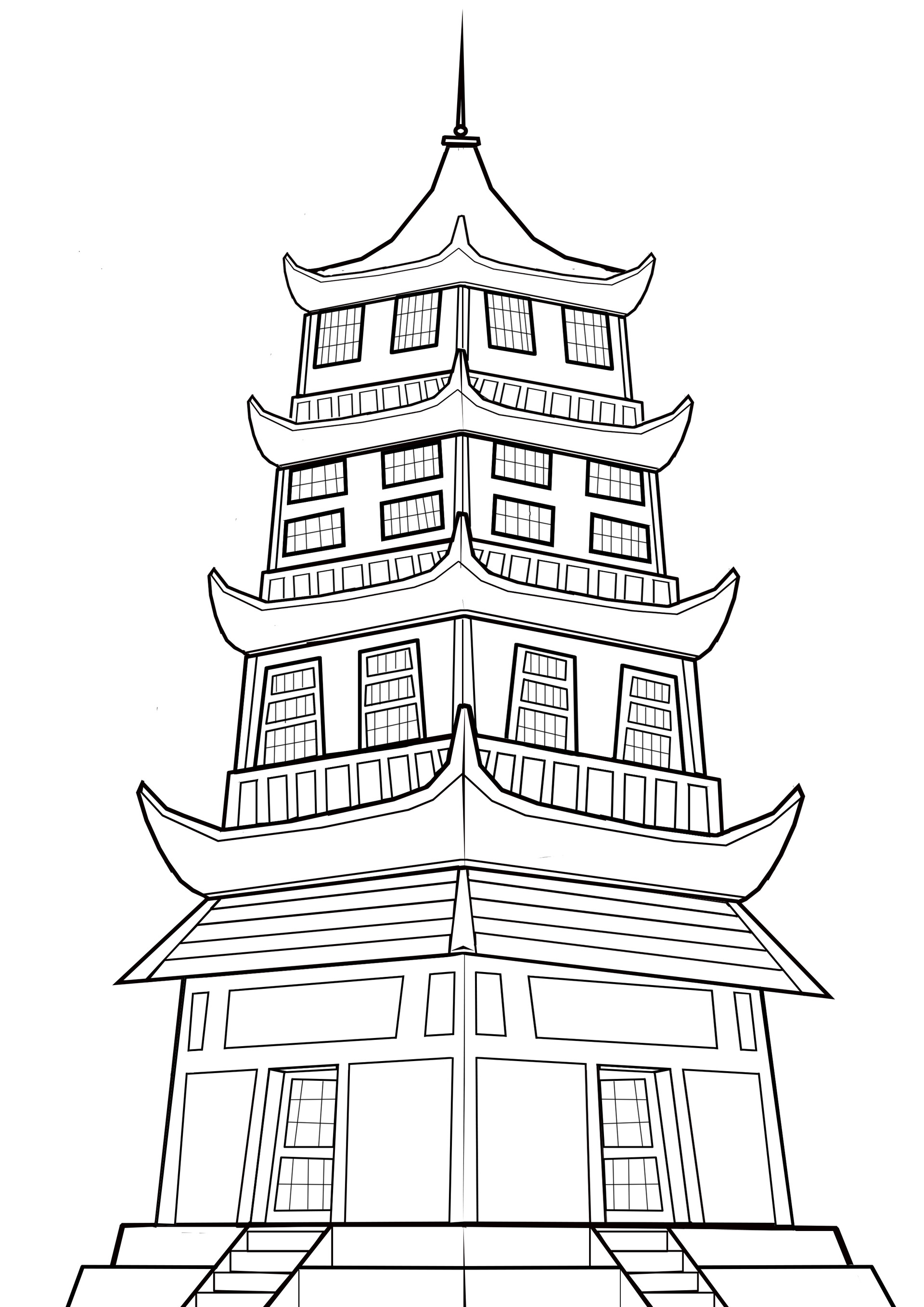 ArtStation - Japanese Tower