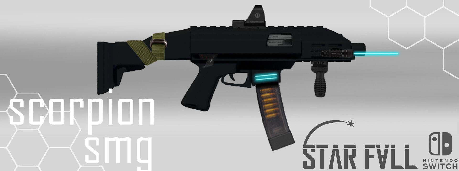 ArtStation - Scorpion Evo Weapon Concept