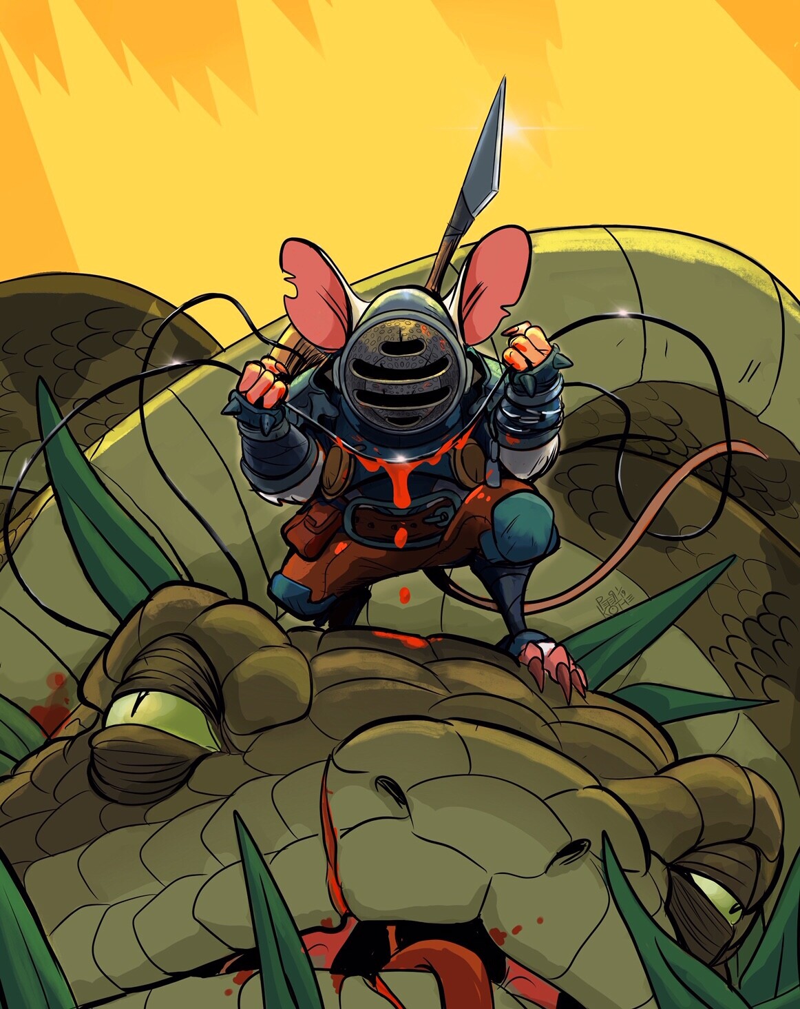 ArtStation - Snake Hunter