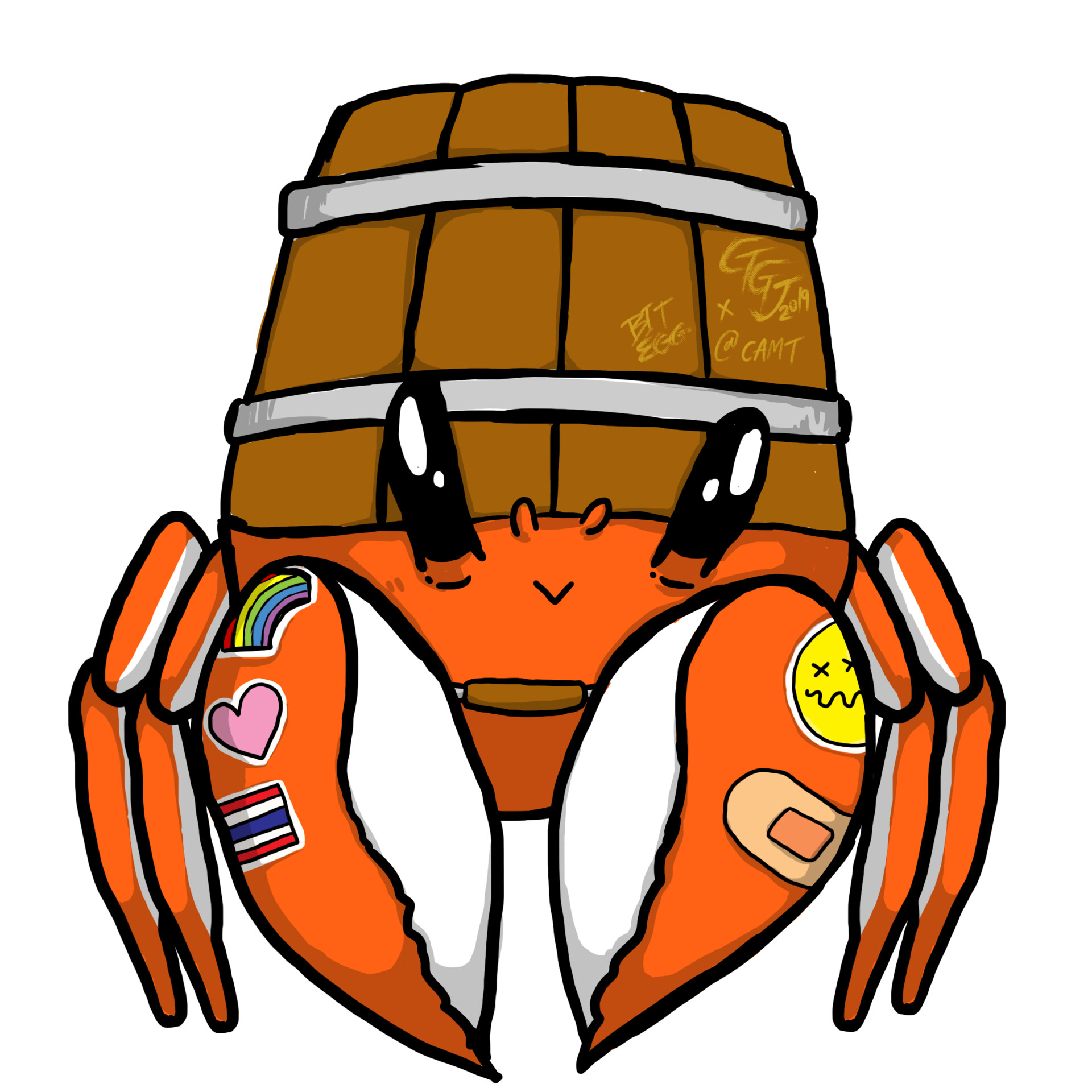 ArtStation - EVERYWHERE IS HOME | Global Game Jam 2019 X Bit egg Inc.