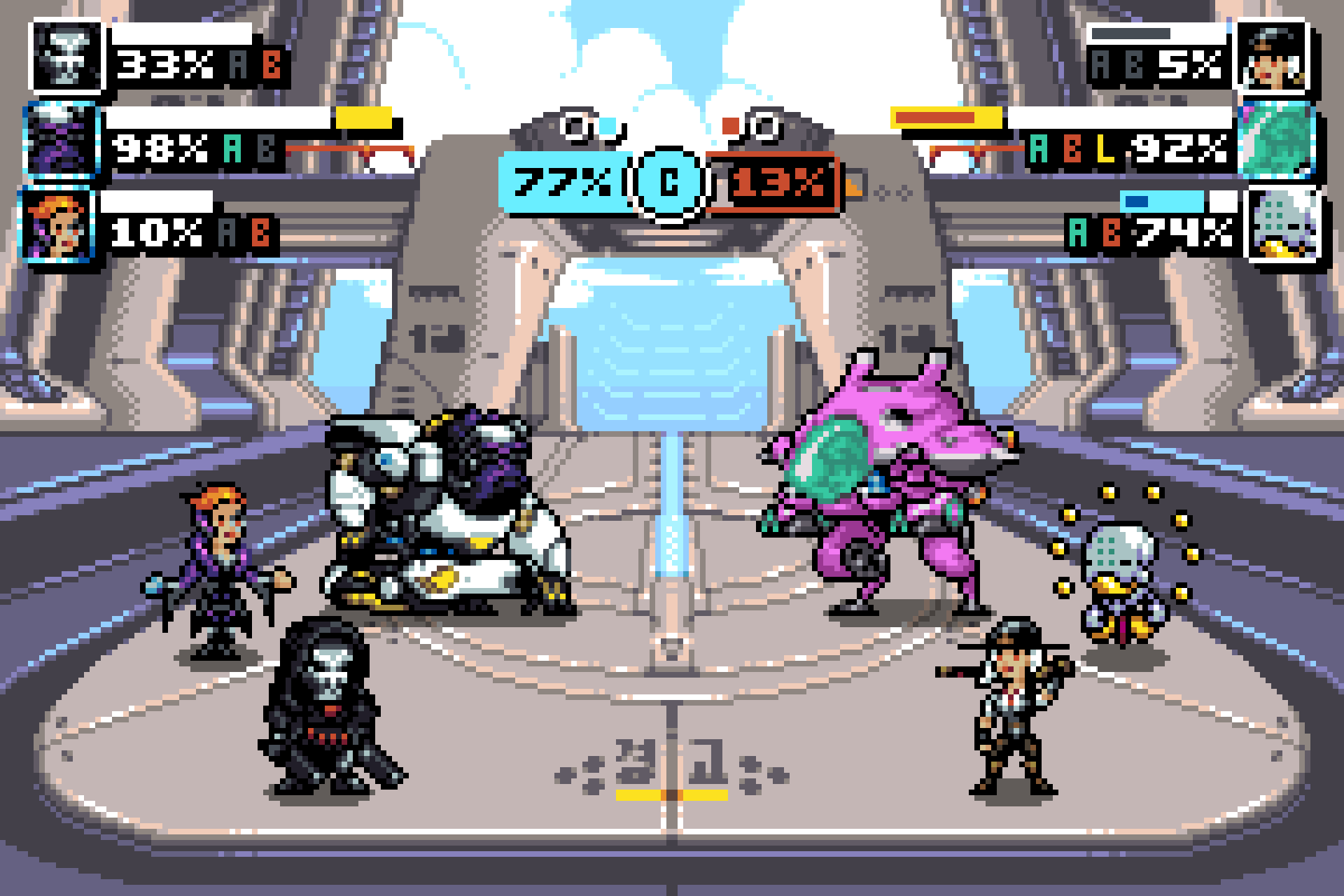 ArtStation - Overwatch Gameboy Advance demake