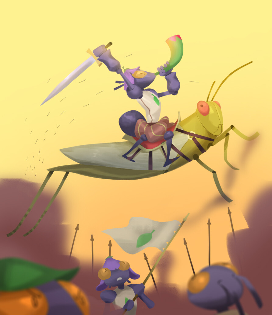 Richard Go - character design challenges #1