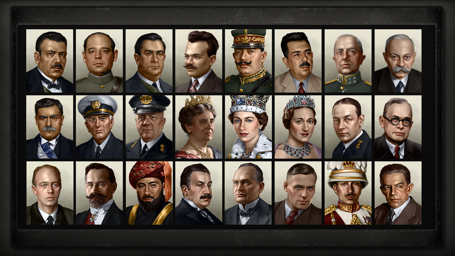 Hoi4 Leader Portraits
