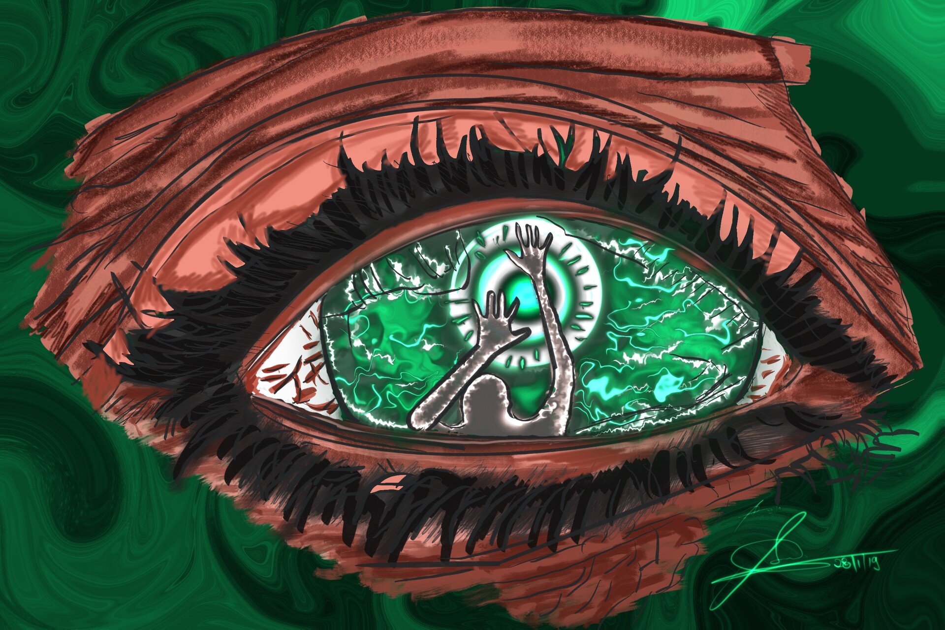 ArtStation - Eye of nature