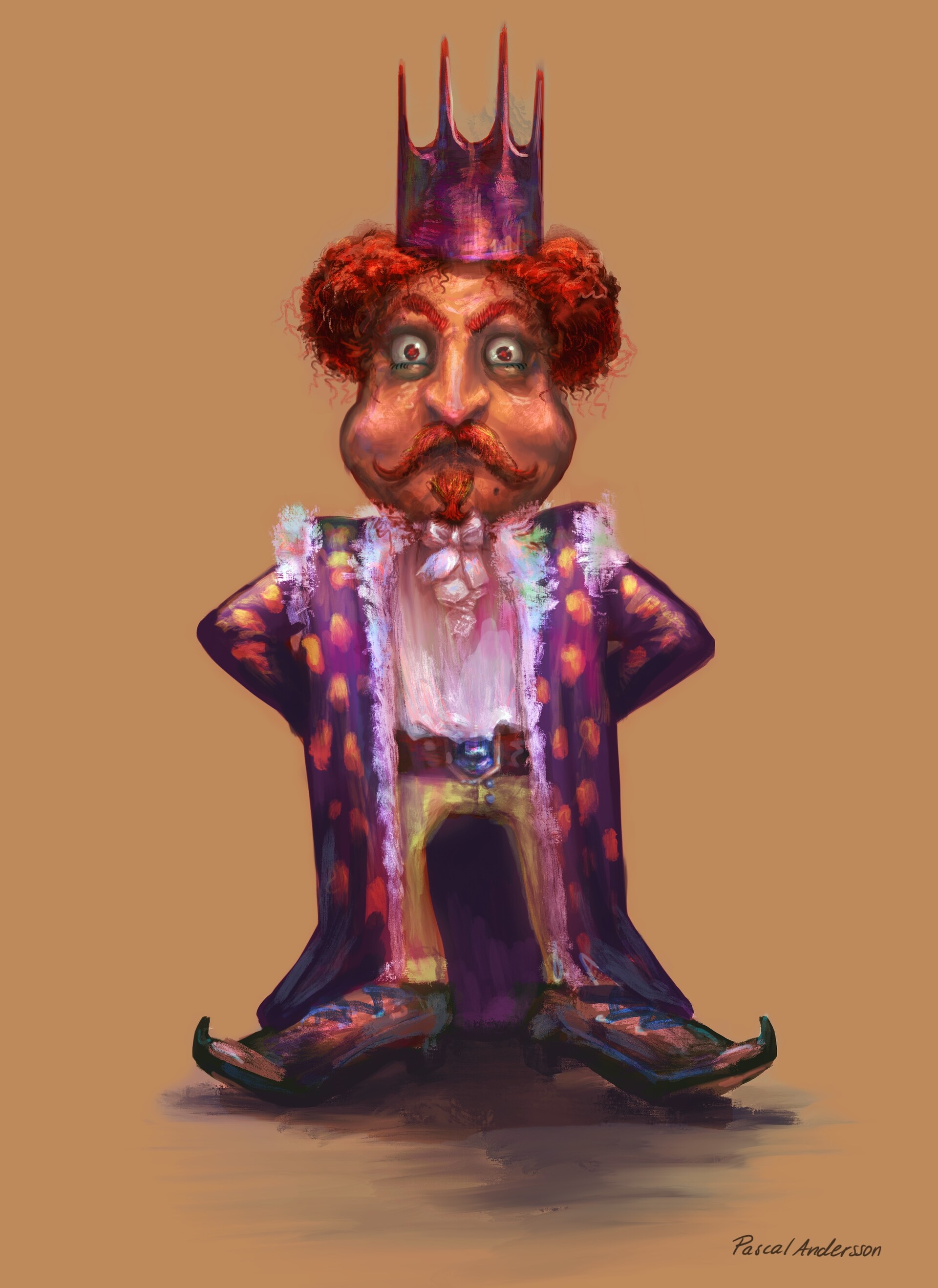 ArtStation - Character Design - Feisty King