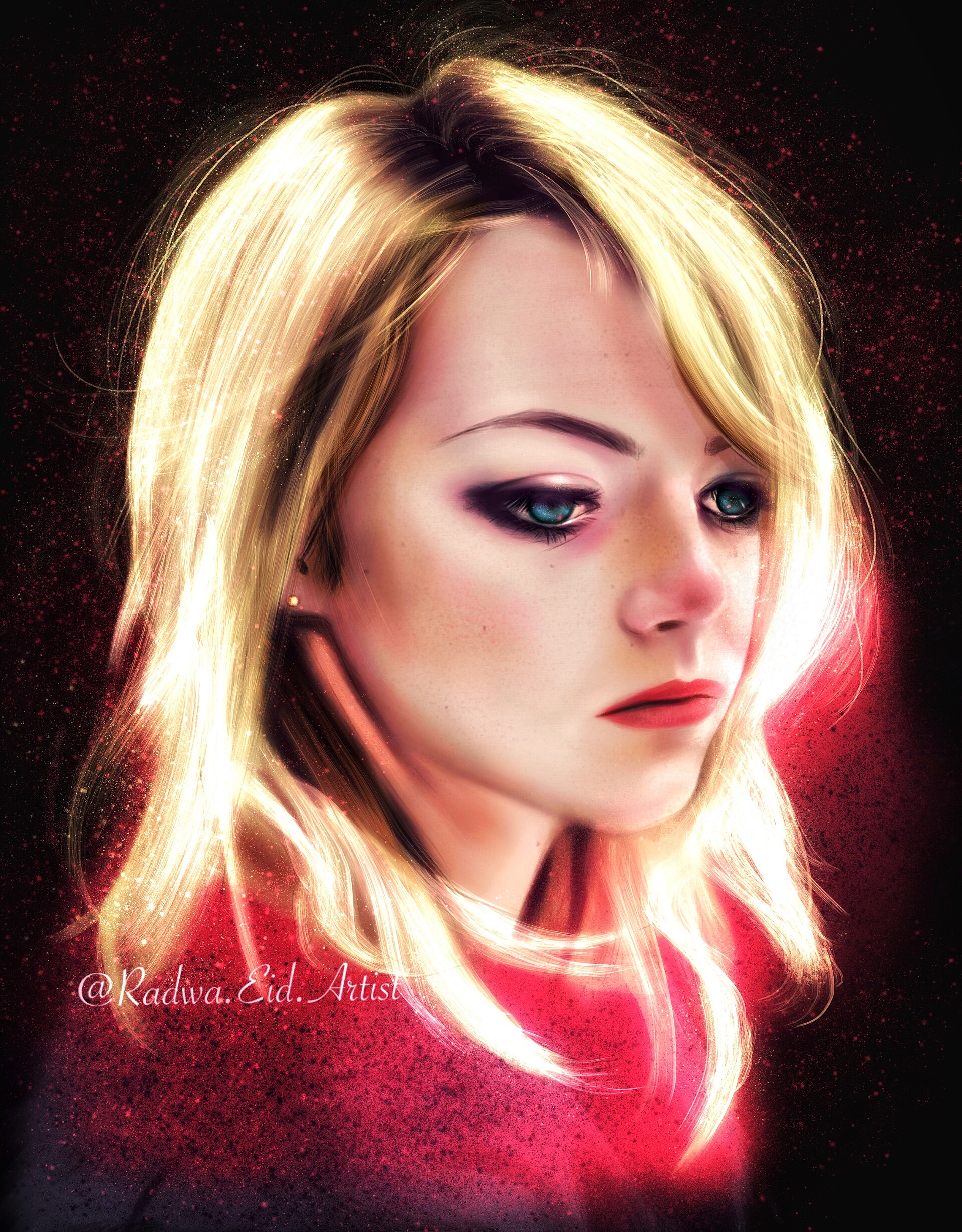 ArtStation - Emma stone