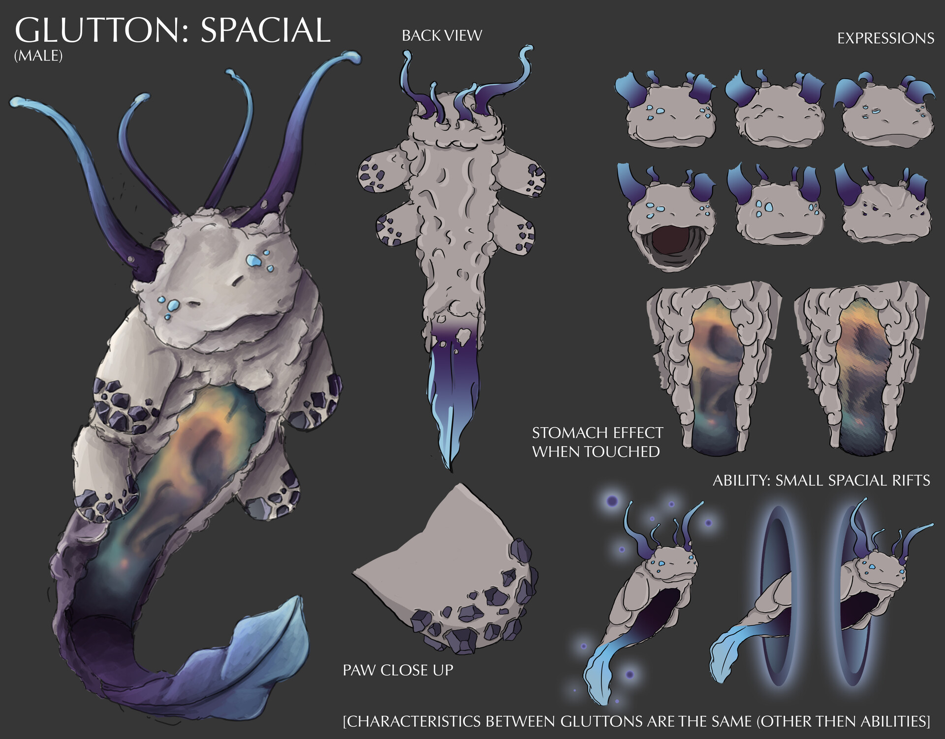 ArtStation - Crew of the Sunken Flea - Gluttons