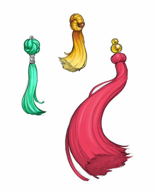 ArtStation - Fancy Tassels