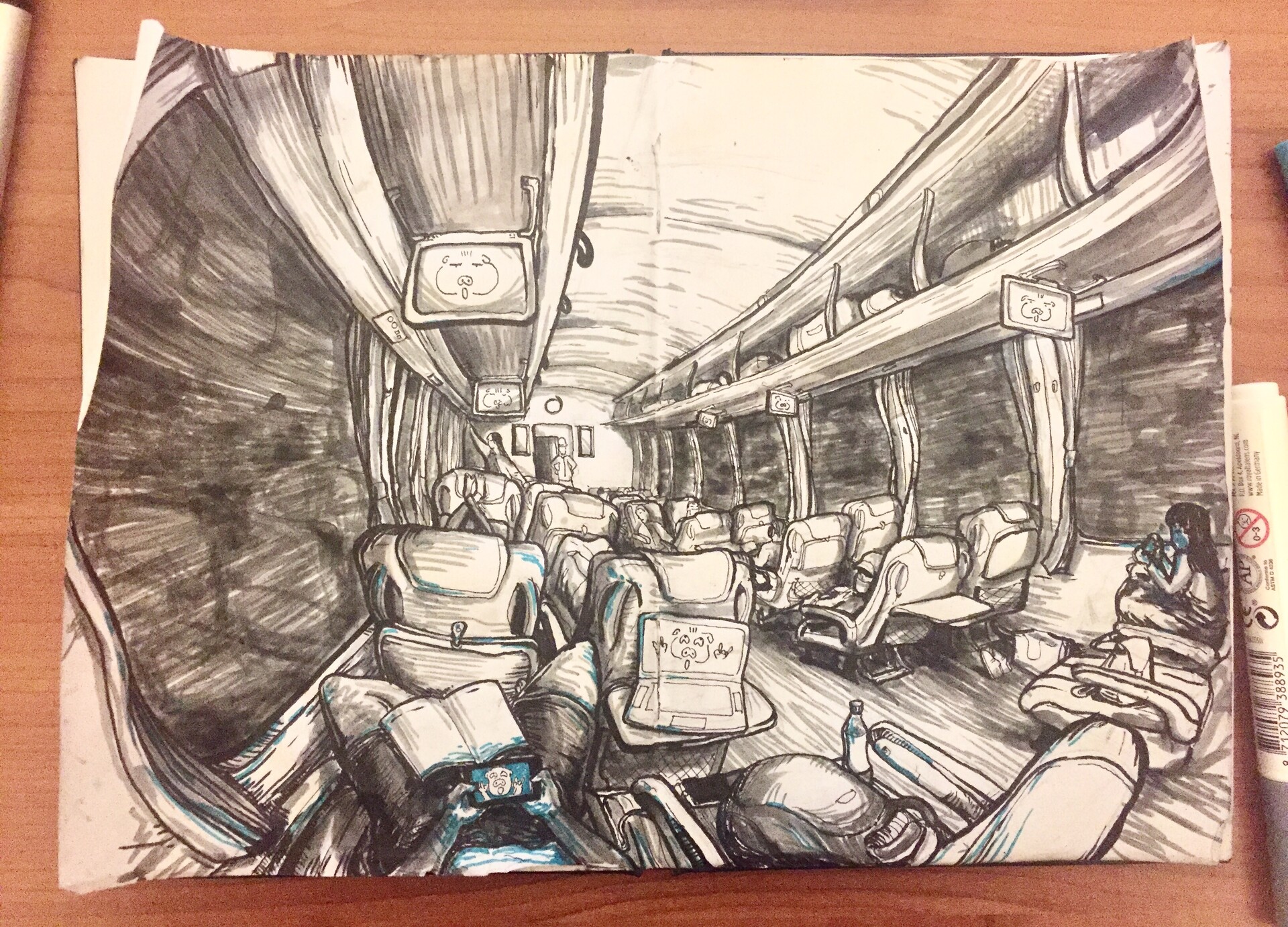 ArtStation - Traveling by train in Vietnam be like