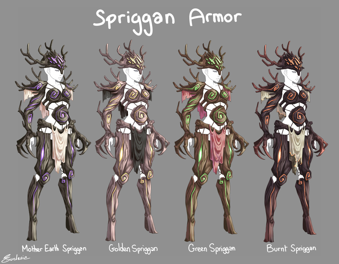 Skyrim Spriggan Concept Art