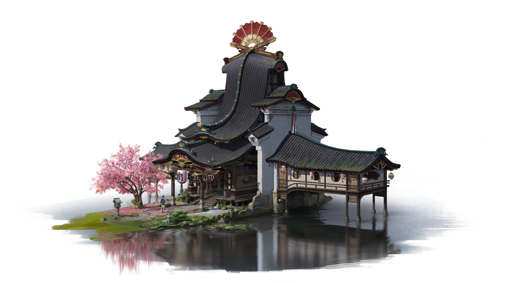 ArtStation - The folding fan studio