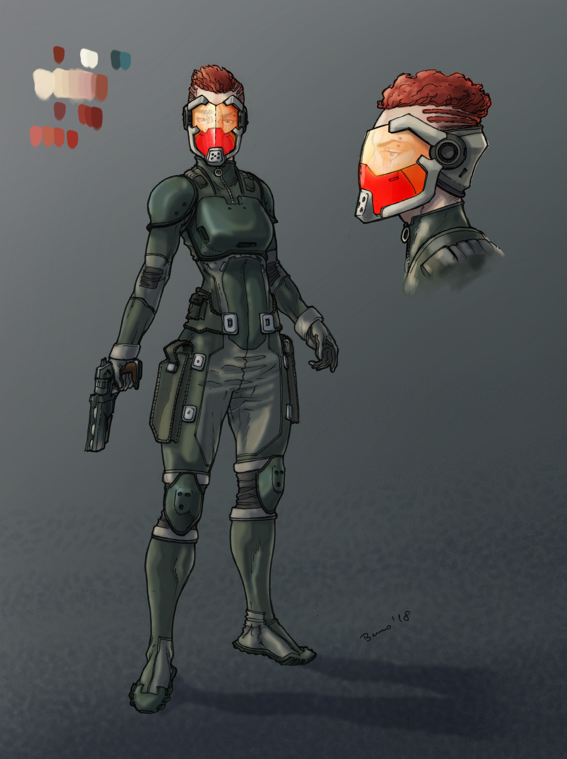 Bruno Rođak - GRACE- FULL BODY - Uniform/Gear