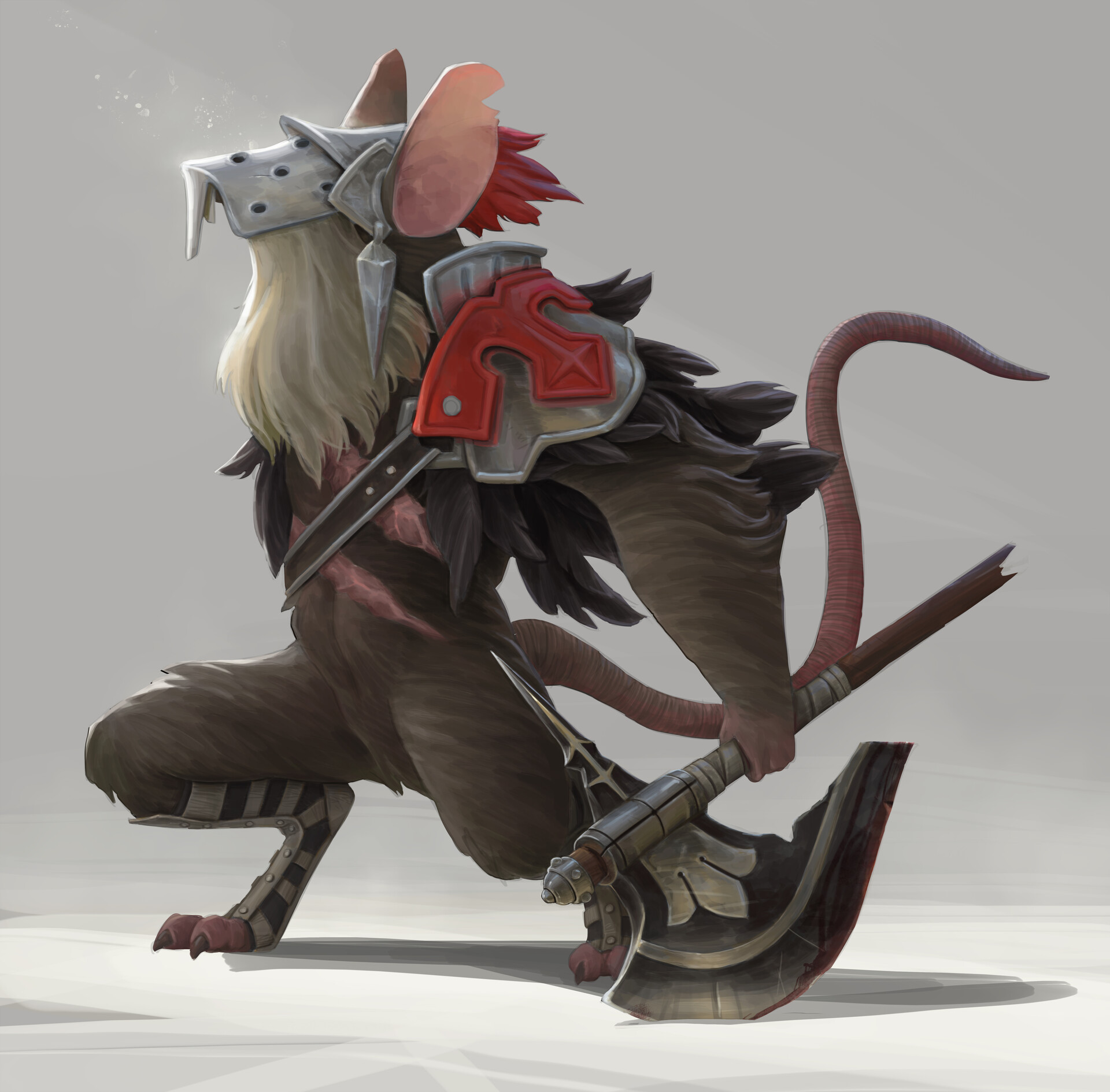 ArtStation - Mouse Warrior