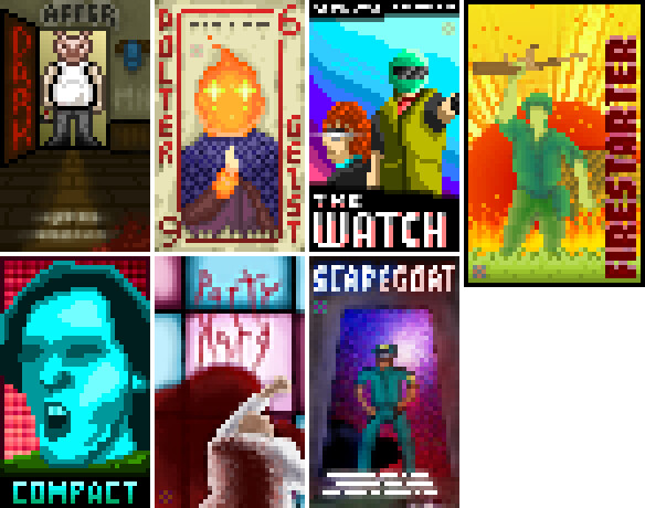 Evan Rein - Hotline Miami 2 Level Covers
