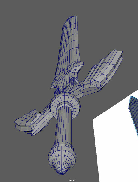 how to draw perspective sword