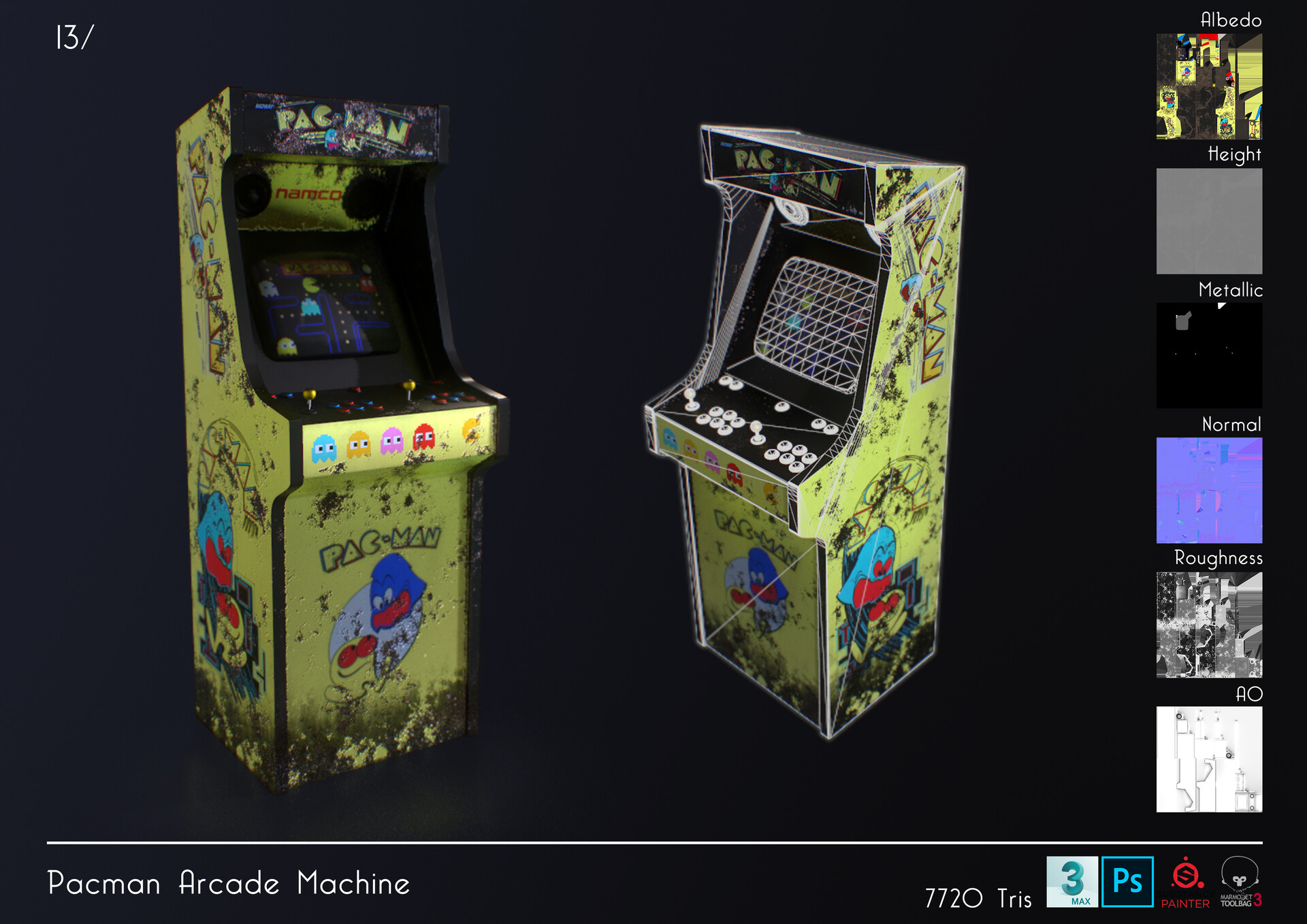 ArtStation - Pacman Arcade Machine