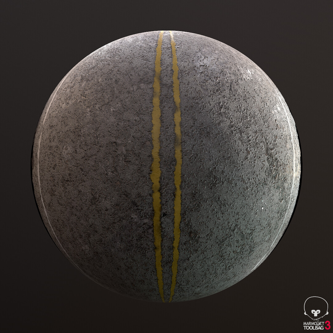 ArtStation - Road Material