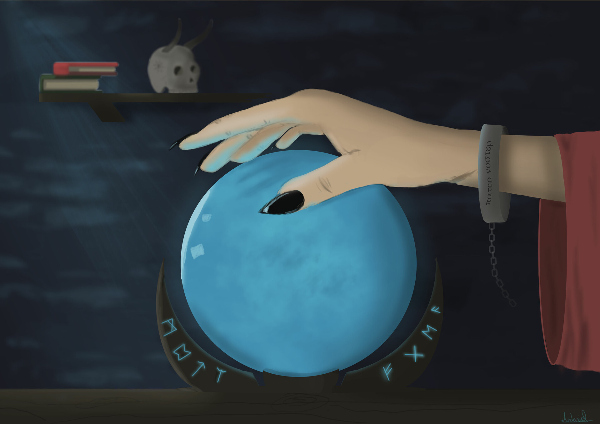 ArtStation - The magic ball