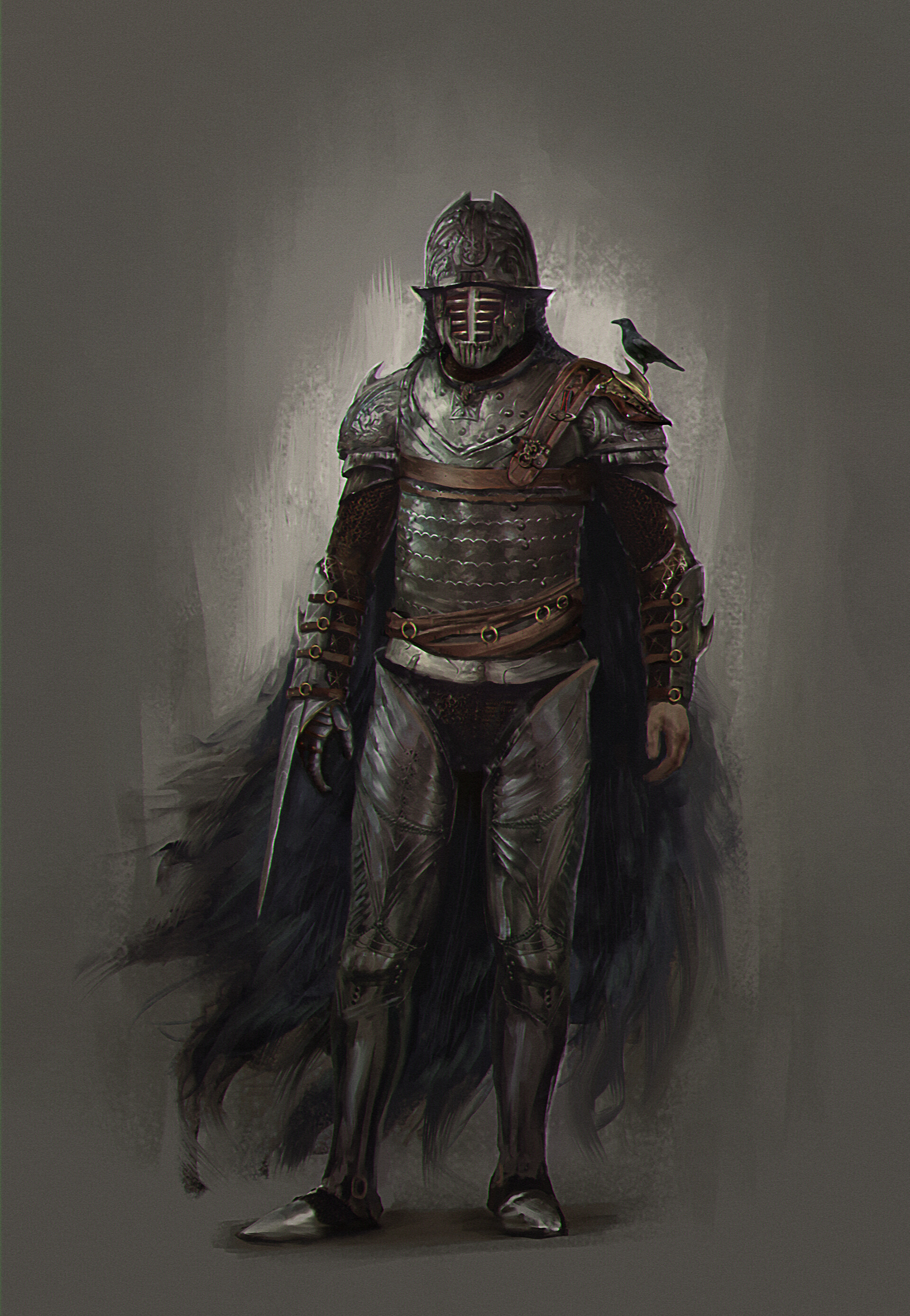 ArtStation - Hermit knight, David Carmona