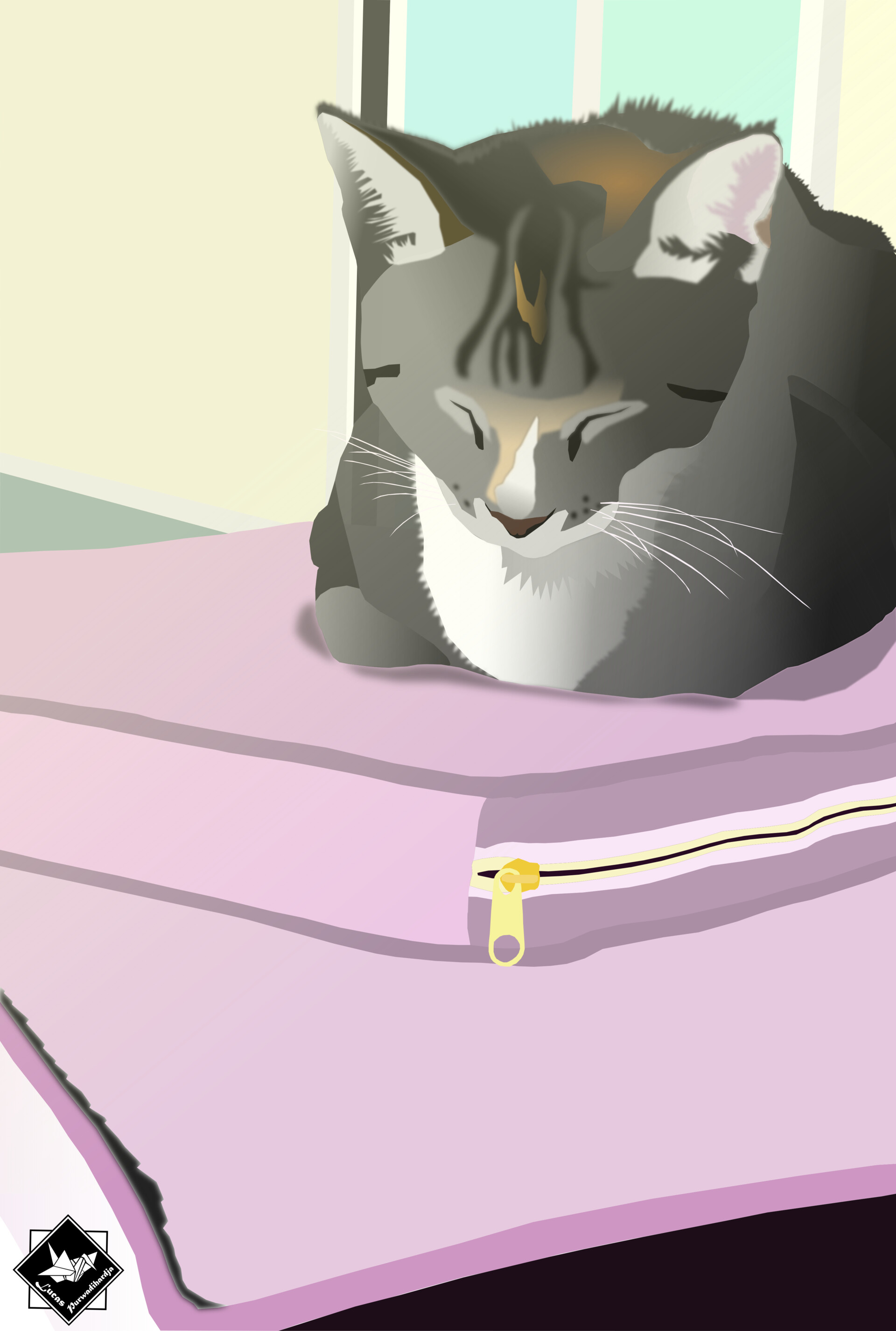 ArtStation - Cozy Cat