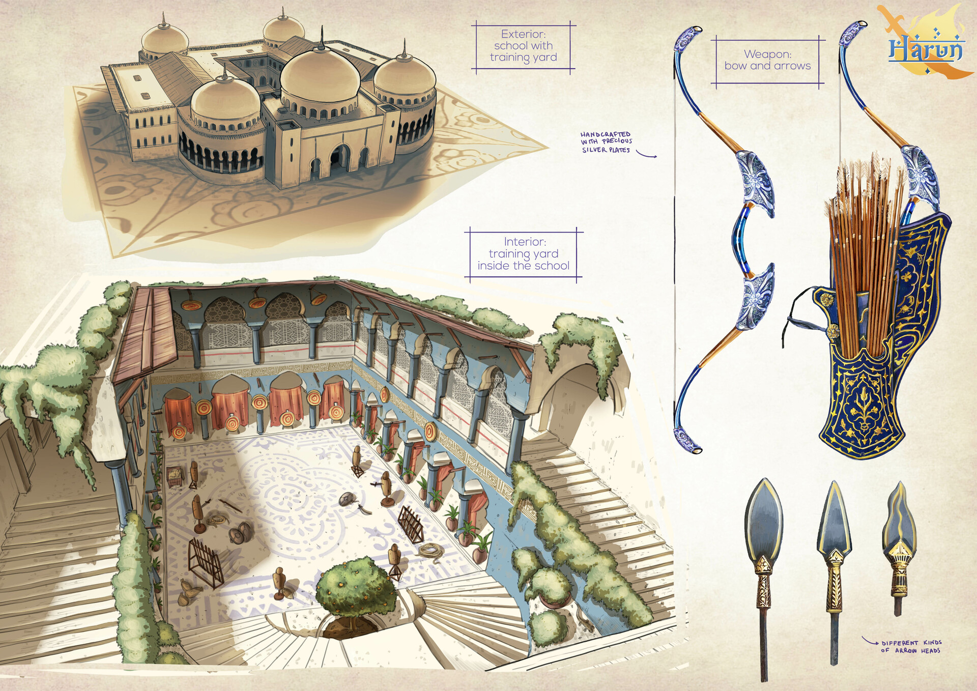 ArtStation - Training Yard